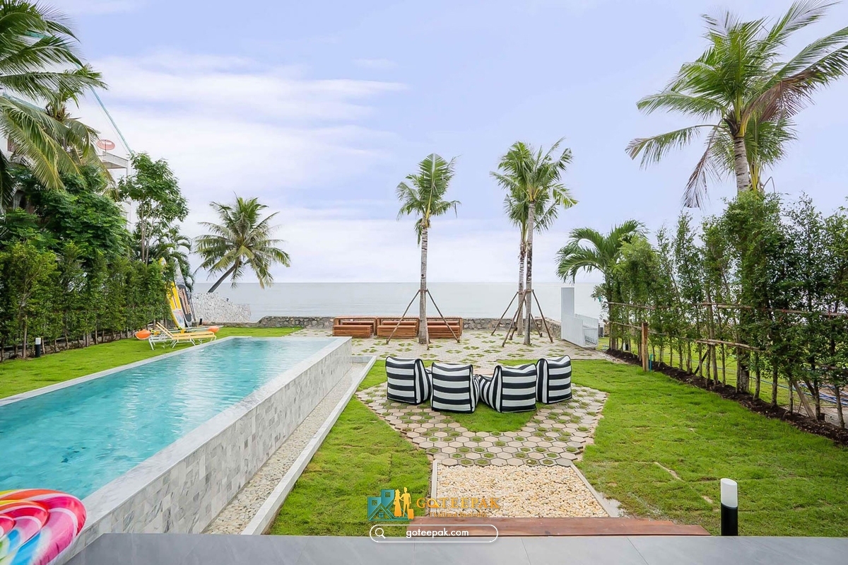 บ้าน CROSS beachfront ชะอำ Pool villa - ศูนย์รวมบ้านพักพูลวิลล่าติดทะเล ...